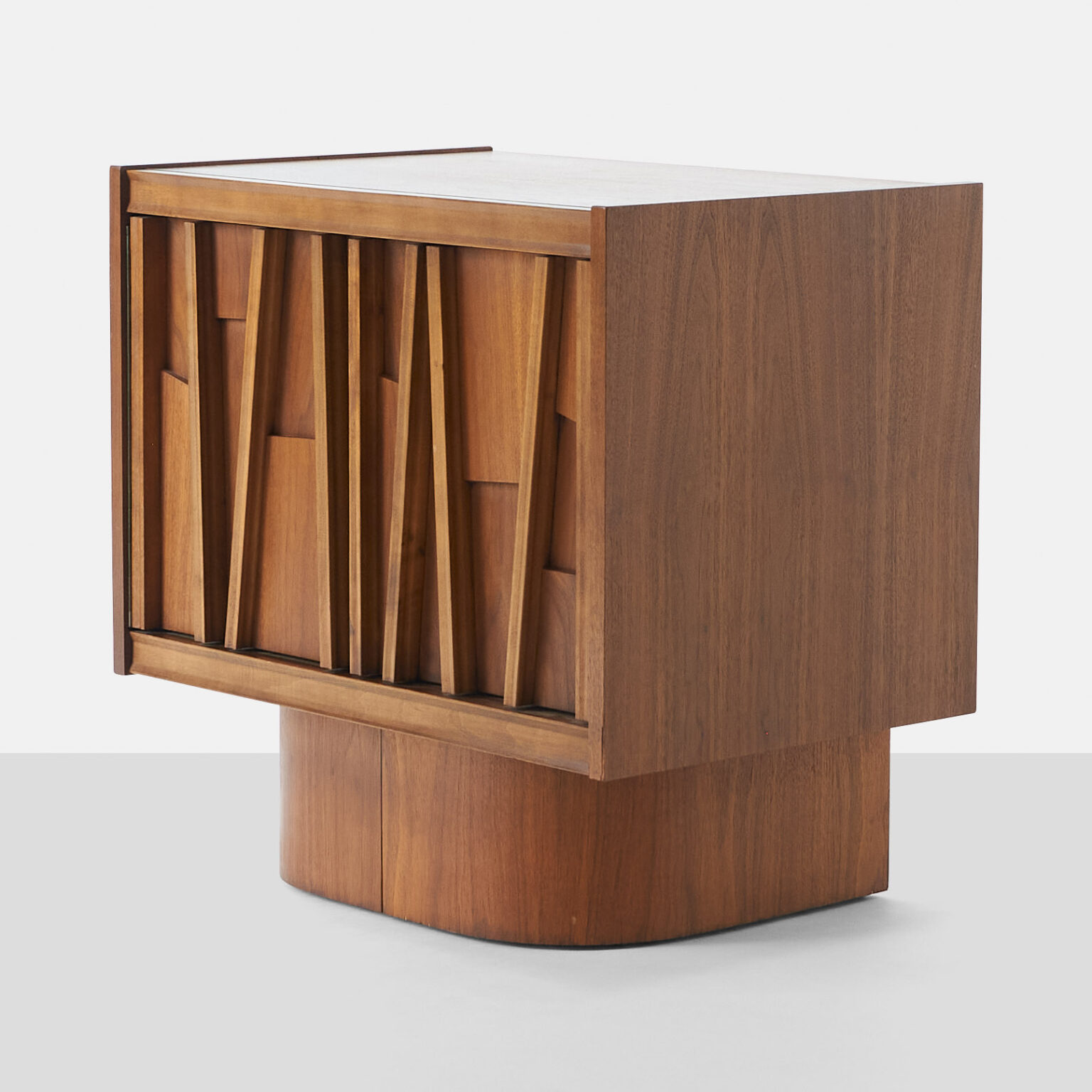 Pair of brutalist side tables - Almond and Company